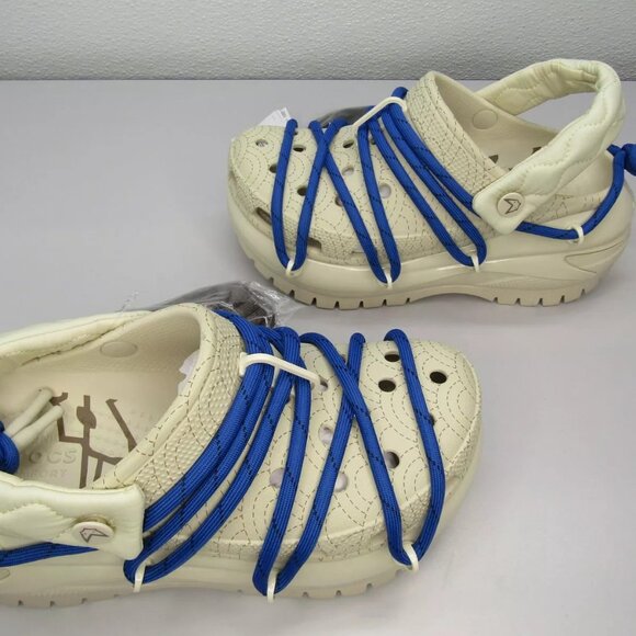 CROCS | Shoes | New Crocs Classic Mega Crush Clog Comfort Shoe Rauw ...